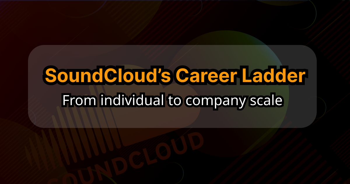 Engineering Ladder of SoundCloud in 2020